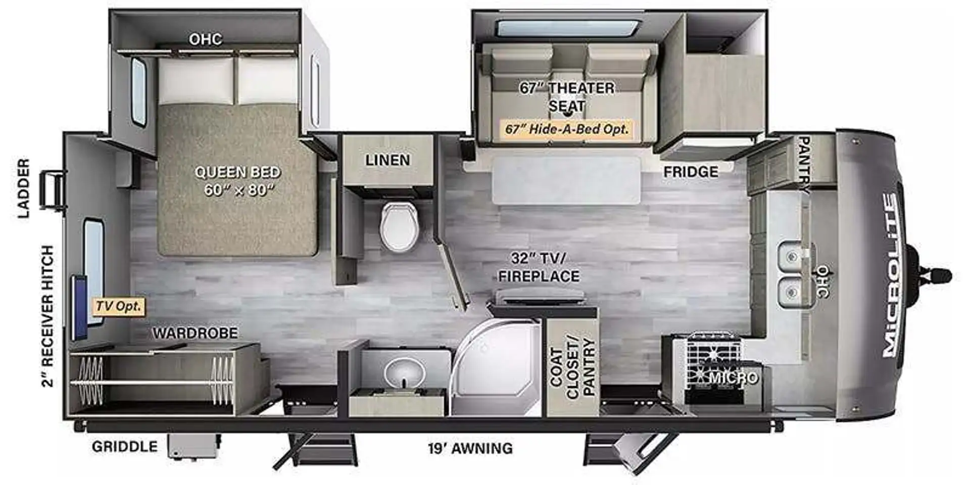 2024 Forest River Flagstaff Micro Lite | $ 55,987 Travel Trailer for ...