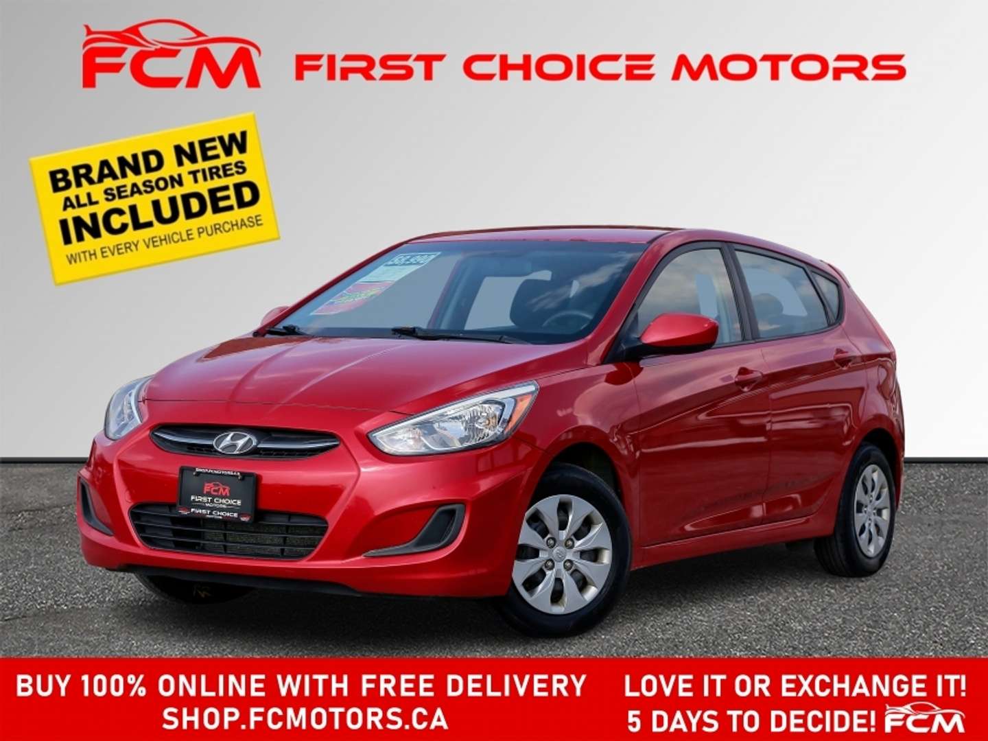 2015 Hyundai ACCENT | $ 7,990 | 126,582 km | Gasoline Hatchback for ...