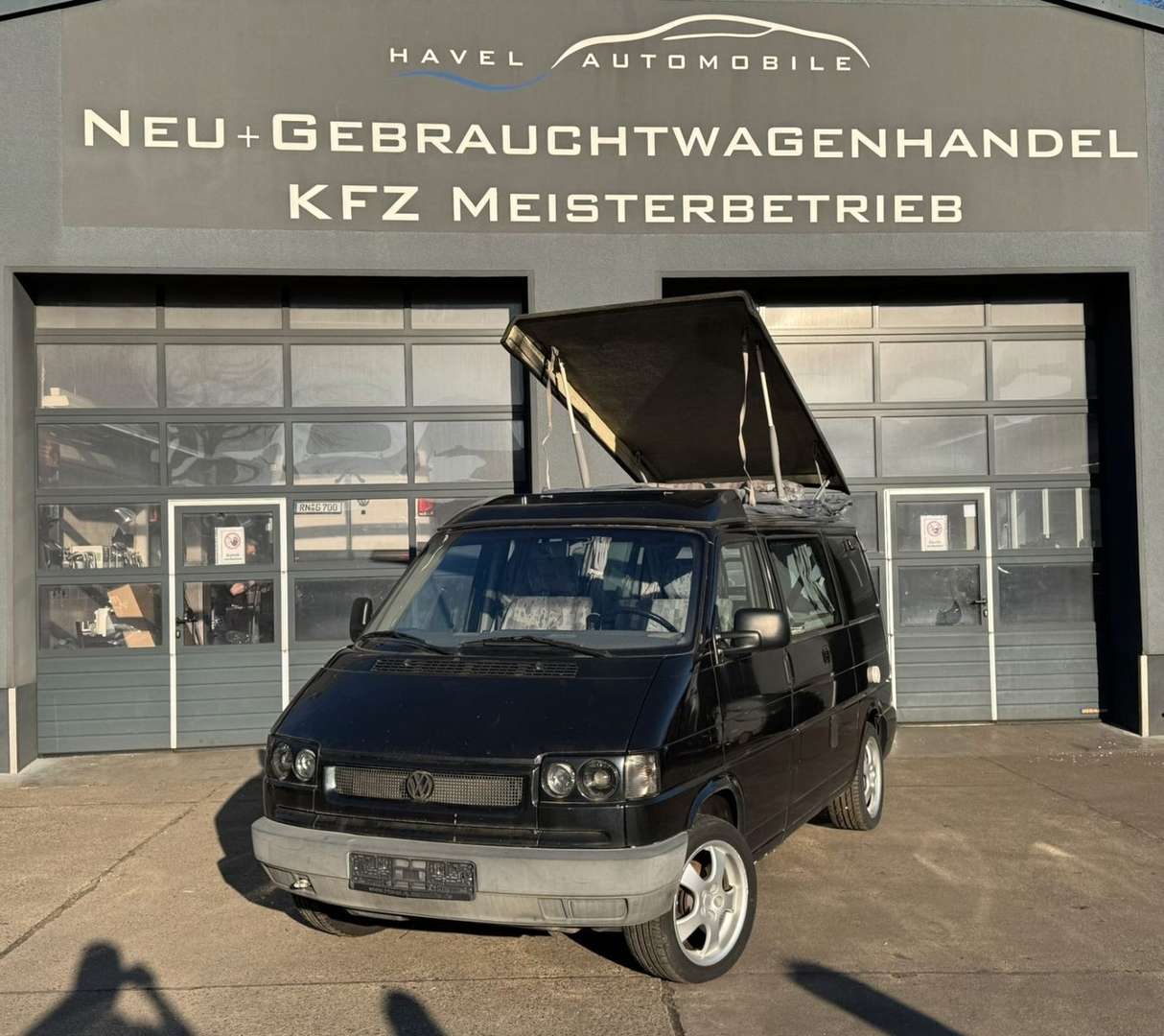 Volkswagen T4 California Van/Kleinbus in Schwarz gebraucht in Rathenow ...