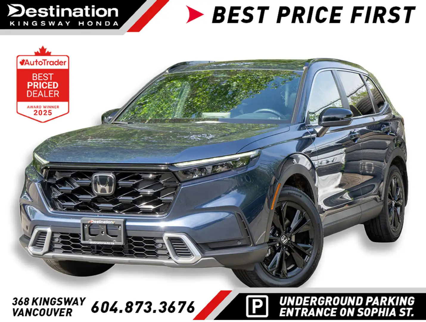 Honda CR-V 2025 | 45 500 $ | 47 047 km | VUS à Hybride essence ...
