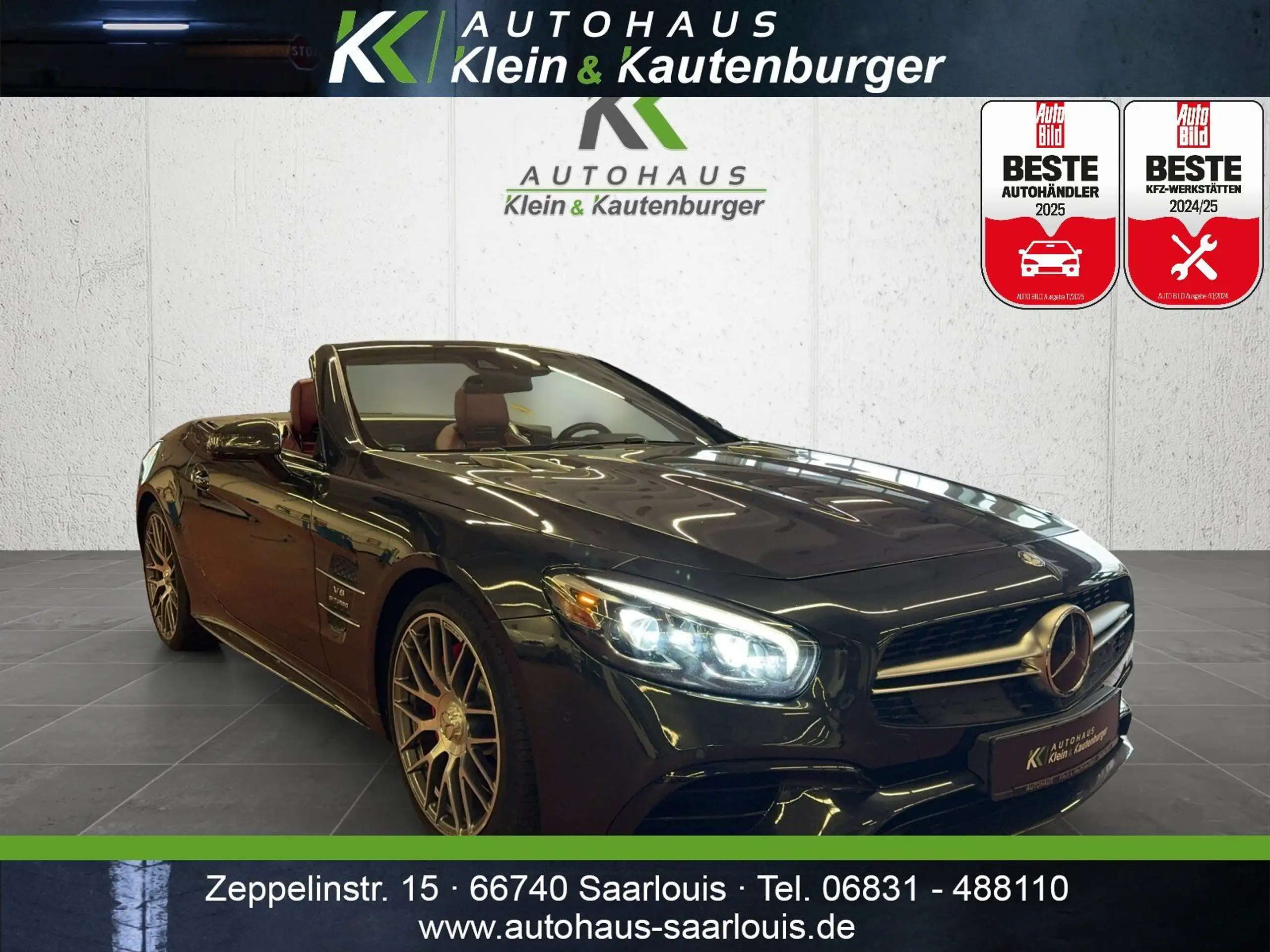 Mercedes-Benz SL 63 AMG +COMAND+CARBON+PANO+MEMORY+BANG&OLUFSEN, 2017 ...