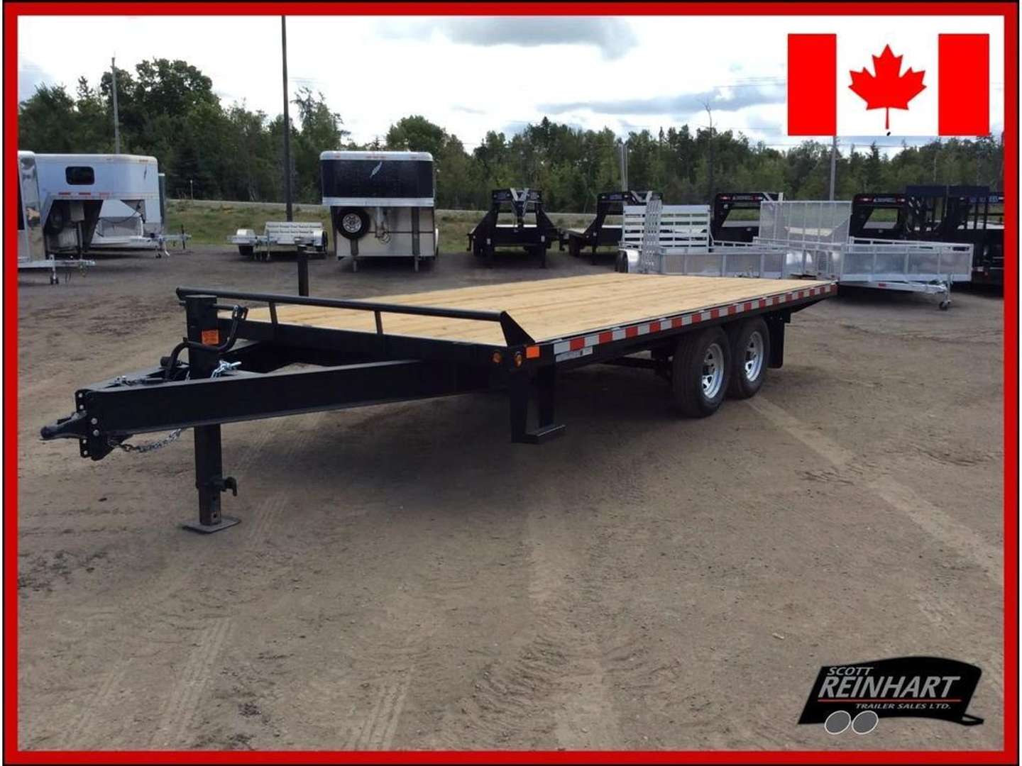 2025 Canada Trailers 8.5x18 5 Ton Deckover Equipment Trailer | $ 8,995 ...