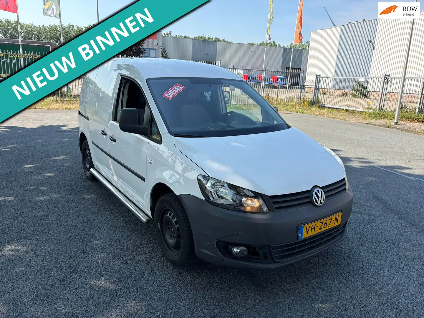 Volkswagen Caddy occasion | Bedrijfswagen | Wit | in DEVENTER voor € 3.449