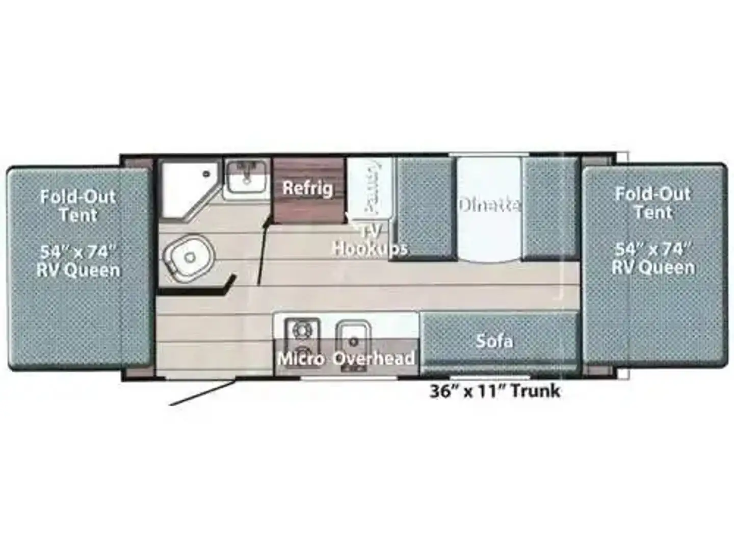 2024 Grand River Classic | $ 19,999 Tent Trailer for sale by Camp Mart ...