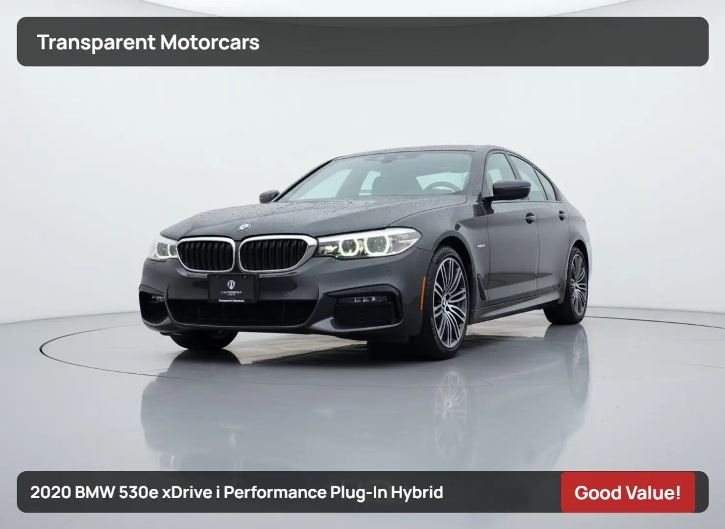 2020 BMW 5 Series | $ 34,995 | 61,658 km | Electric Sedan for sale by ...