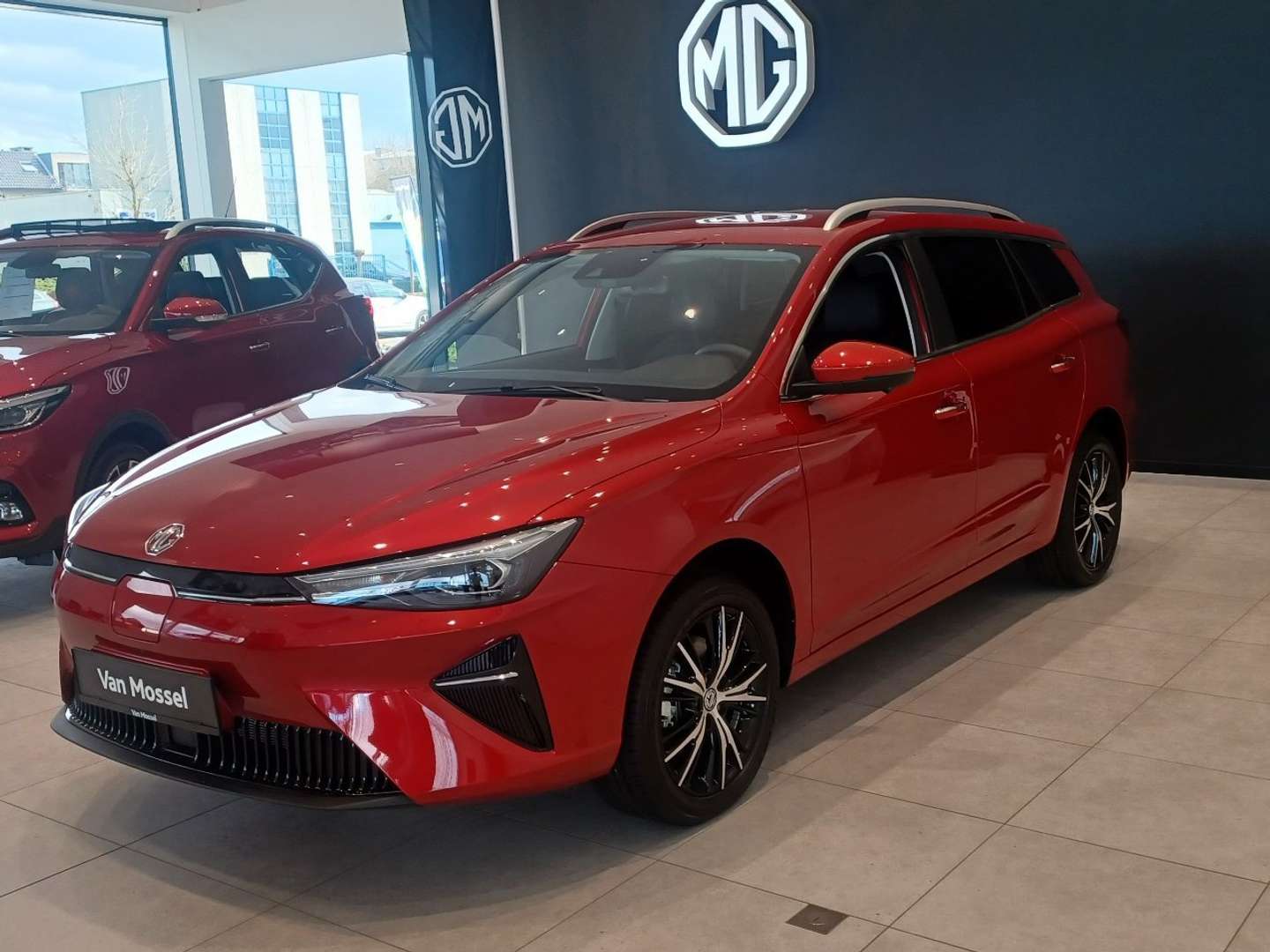 MG MG5 Break en Rouge occasion à Mechelen pour € 36 999,-