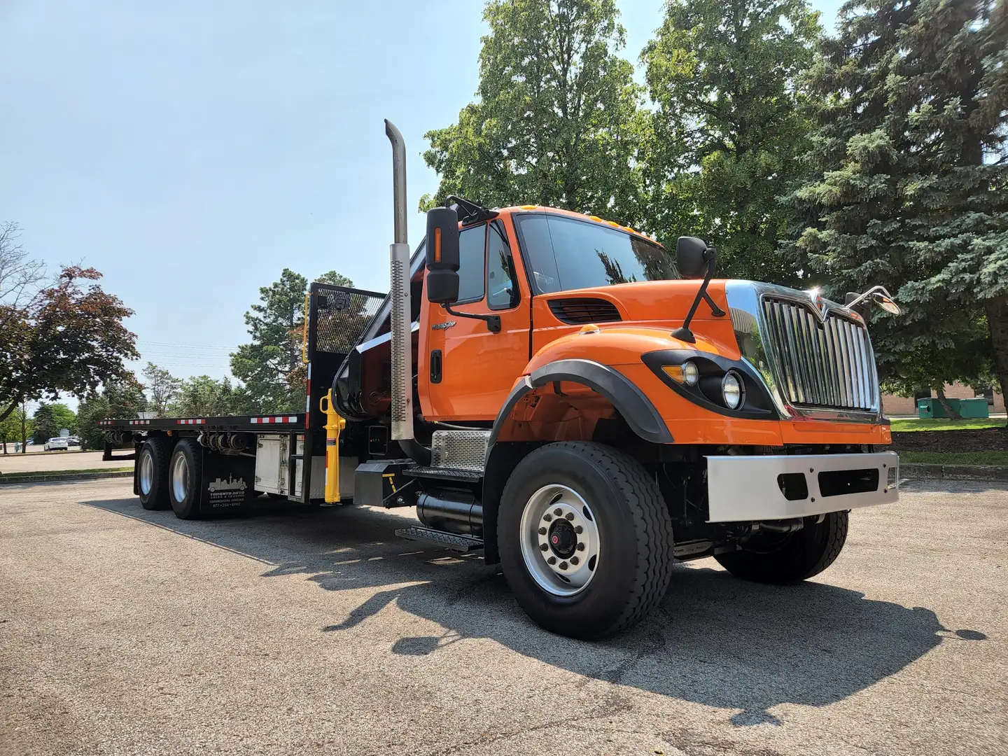 International 7500 2014 | 139 995 $ | 491 779 km | Grue / Camion-grue ...