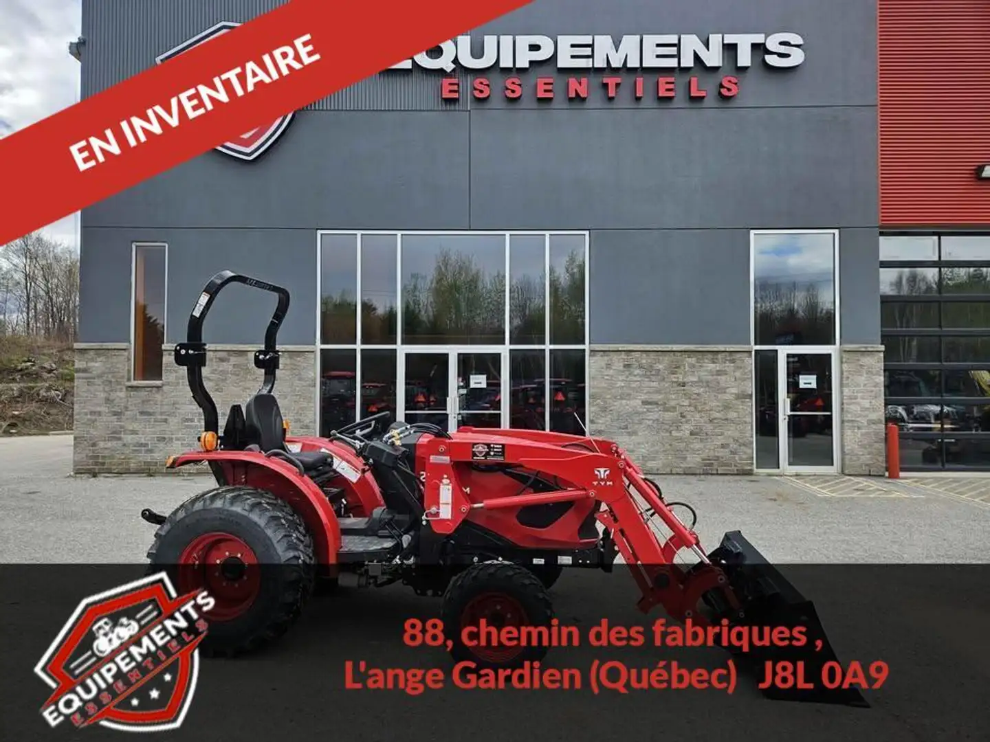 TYM Tractors 2026 | Tracteurs en vente chez Equipements Essentiels | L ...