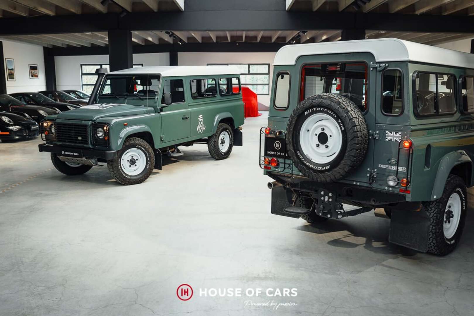 Land Rover Defender SUV/4x4/Pick-up in Groen tweedehands in Genval voor ...