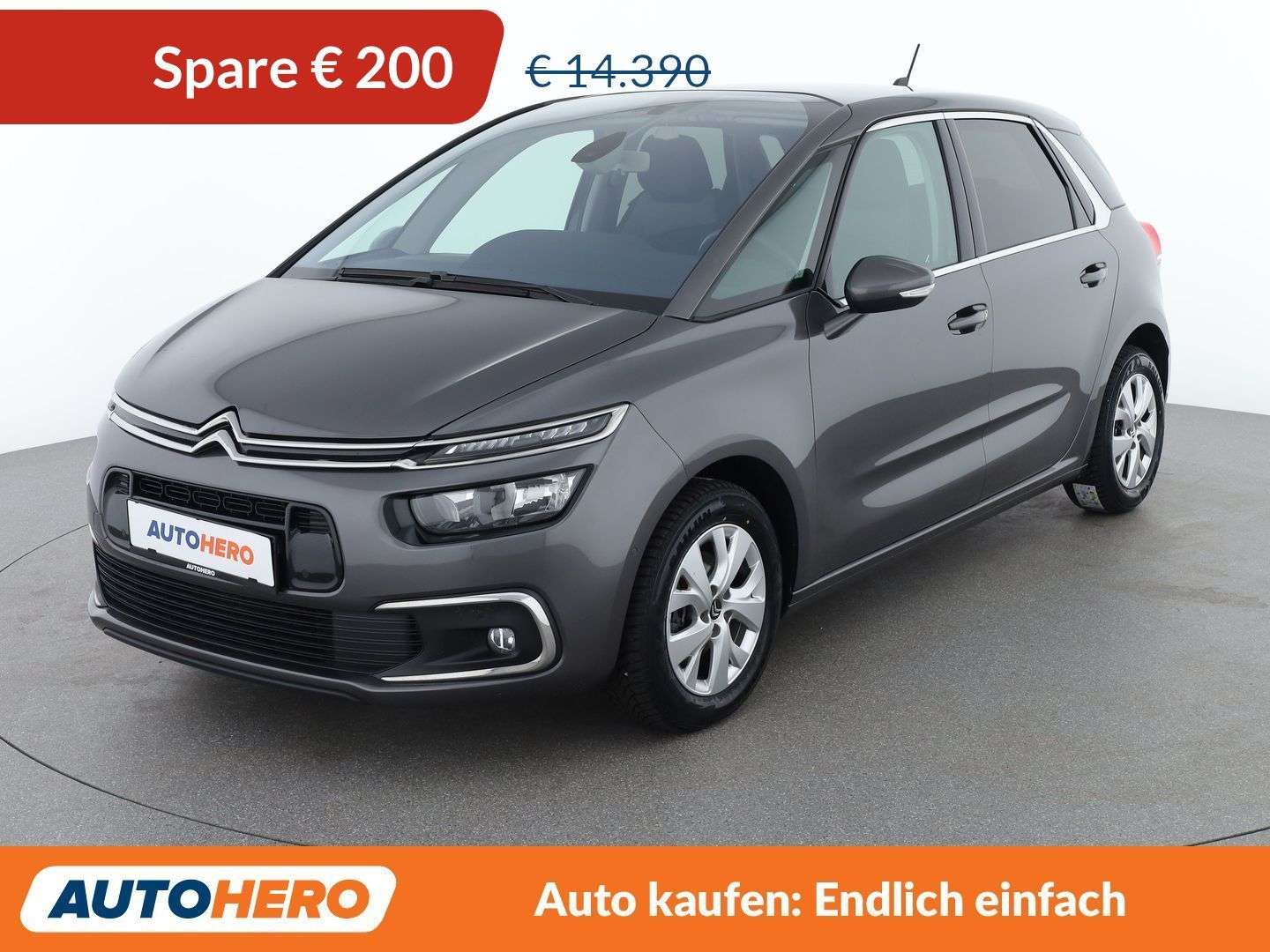 Citroen C4 SpaceTourer Van/Kleinbus in Grau gebraucht in Wien für € 14 190