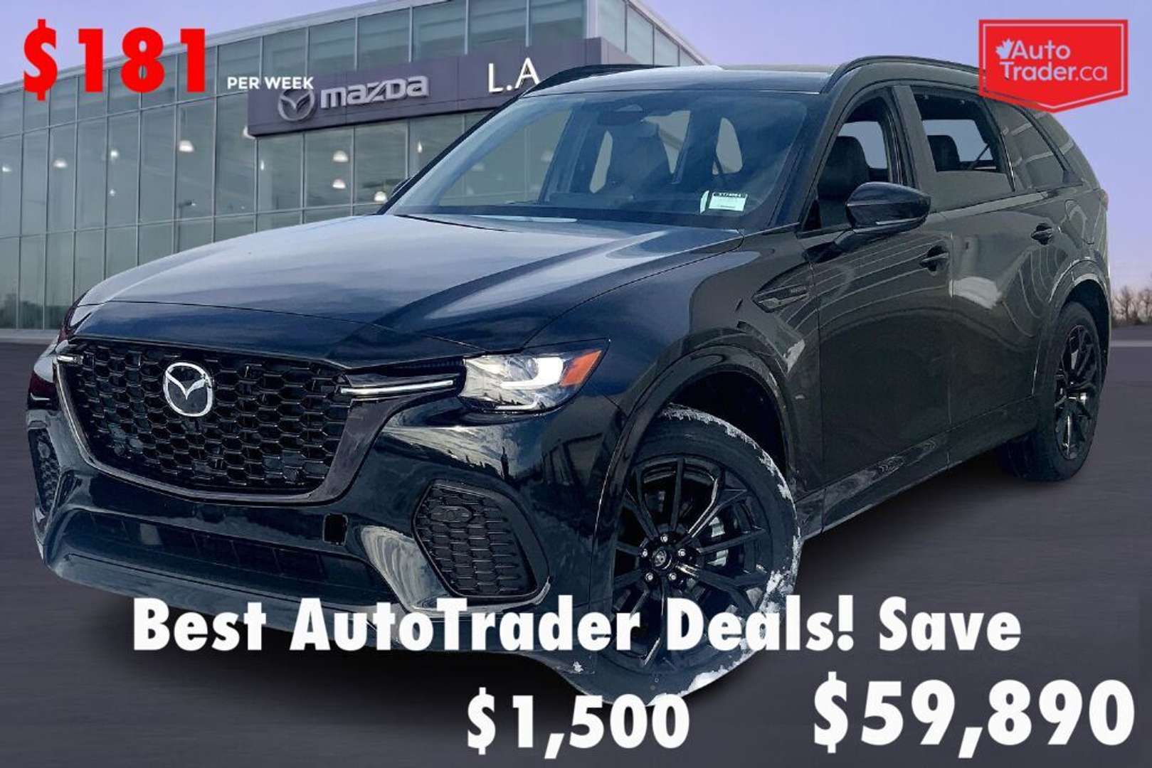 2026 Mazda CX-70 | $ 59,890 | 0 km SUV for sale by LA Mazda | Leduc, AB