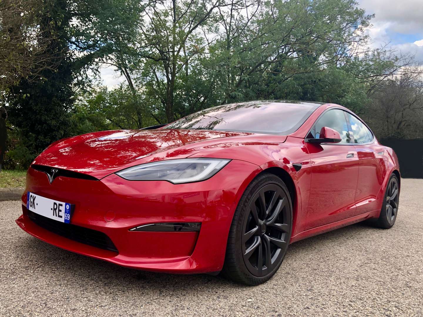Tesla Model S Berline en Rouge occasion à VIENNE pour € 94 880,-
