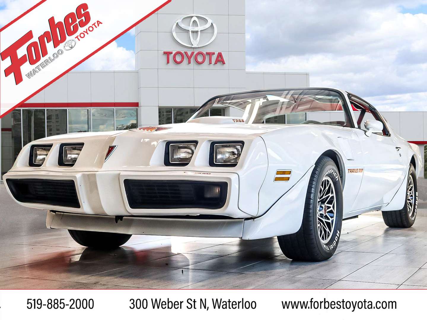 TRANS AM T ROOF WHITE ON RED 1979 | 73 995 $ | 86 100 km | Coupé à ...