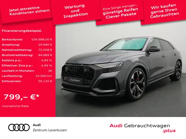 Audi RSQ8 NACHTSICHT LEDER SITZBELÜ MASSAGE MEMORY, 2024, Benzină ...