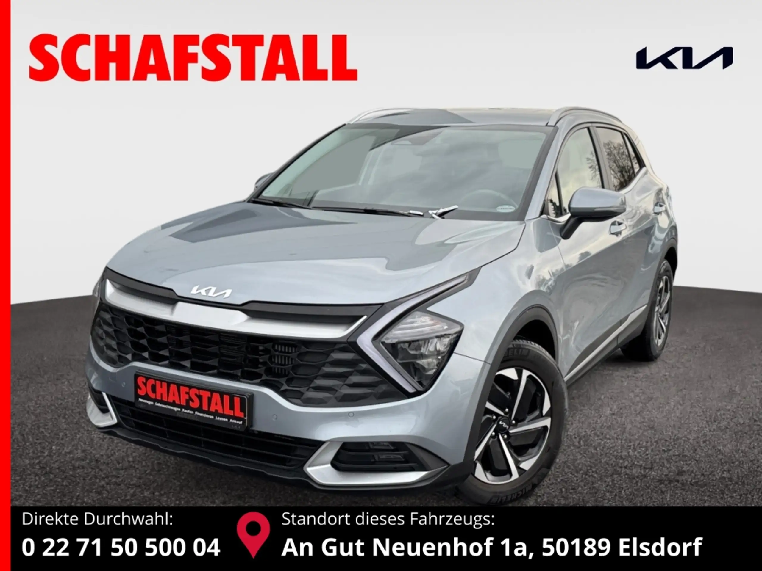 Kia Sportage 1.6T 48V DCT Vision Komfortpaket Navi Digitales Co, 2024 ...