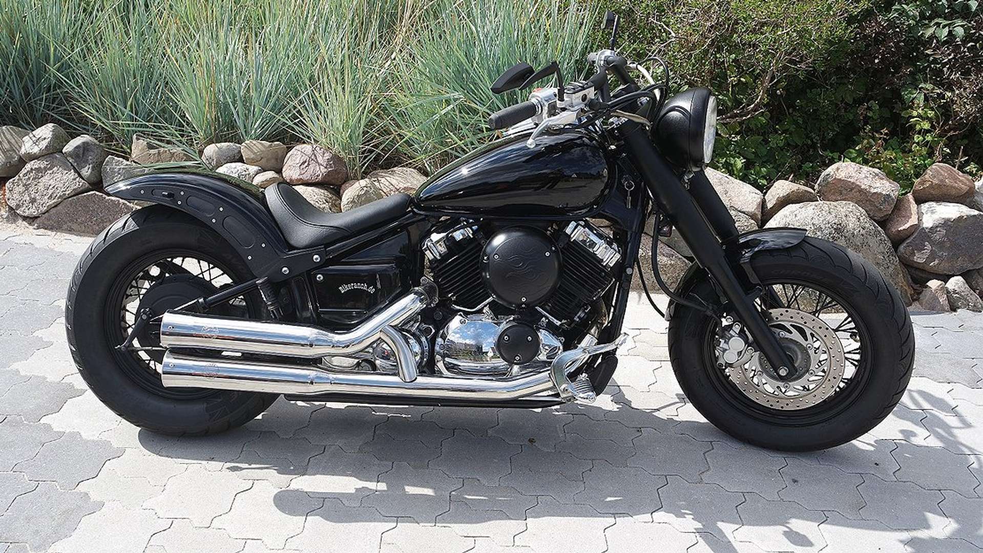 Yamaha XVS 650 Chopper/Cruiser in Schwarz gebraucht in Süsel ...