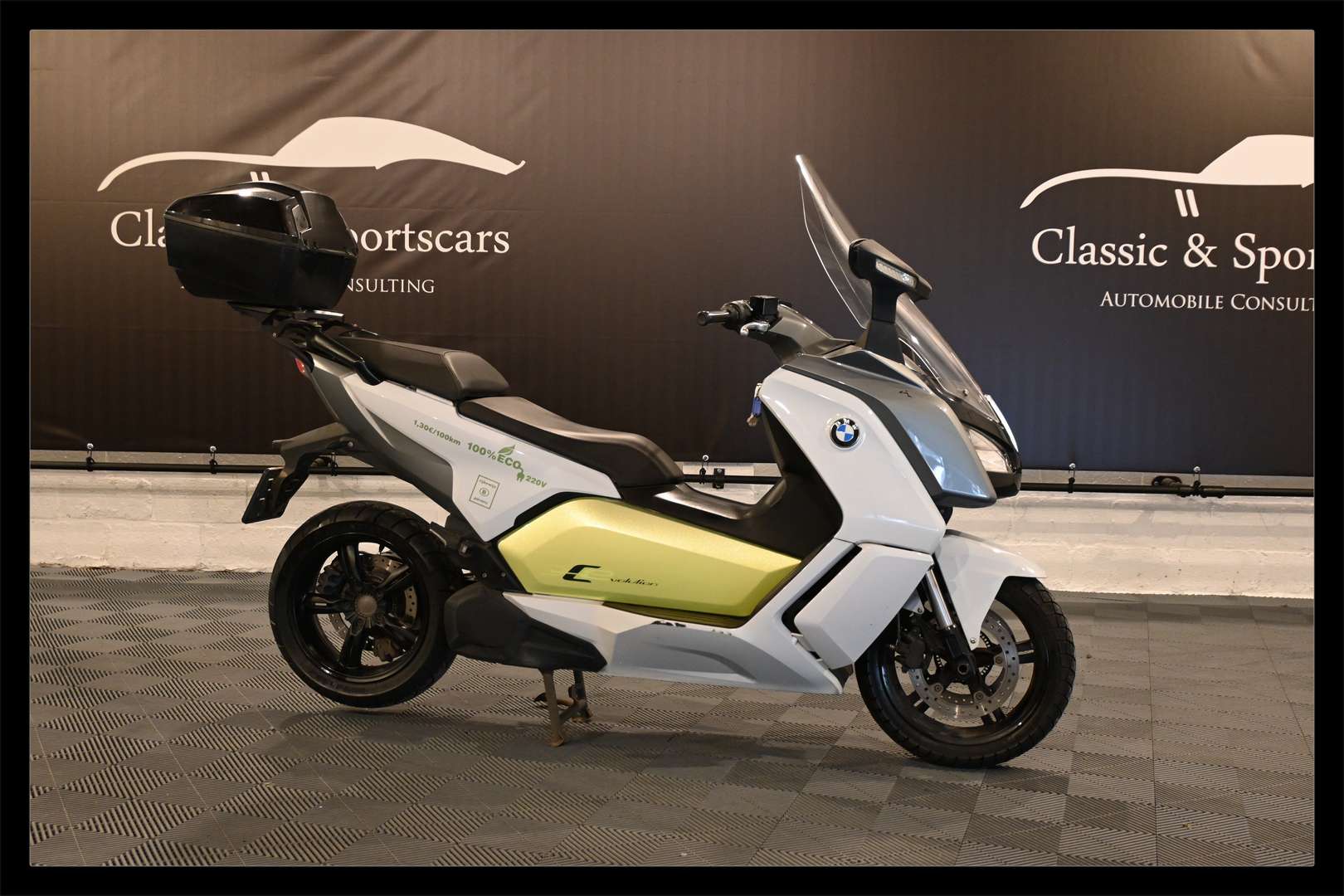 BMW C Evolution Scooter in Wit tweedehands in Rhode-Saint-Genèse voor € 4.950