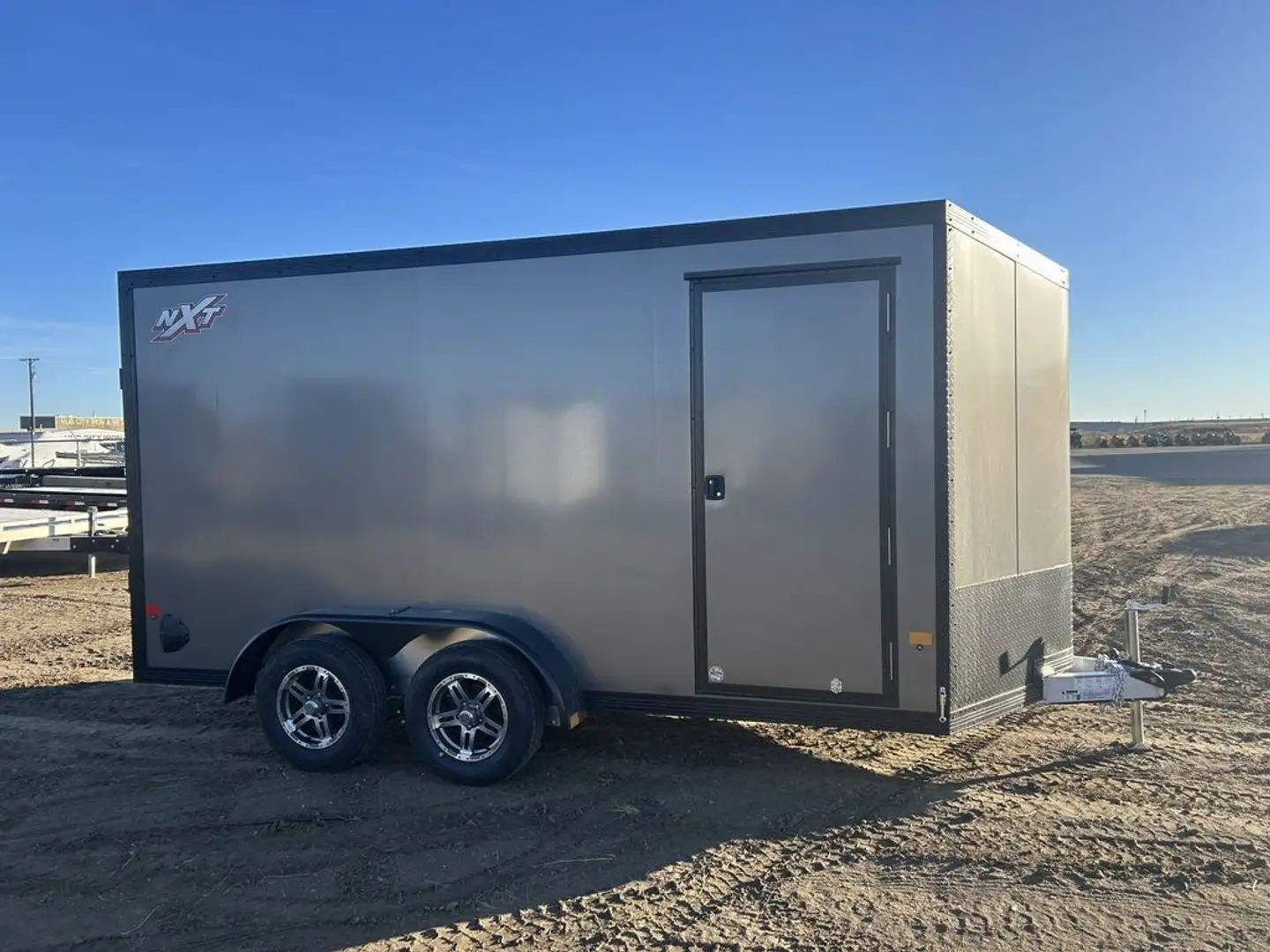 2025 Triton Premium 7' x 14' Aluminum Dual Motorcycle Cargo Trailer ...