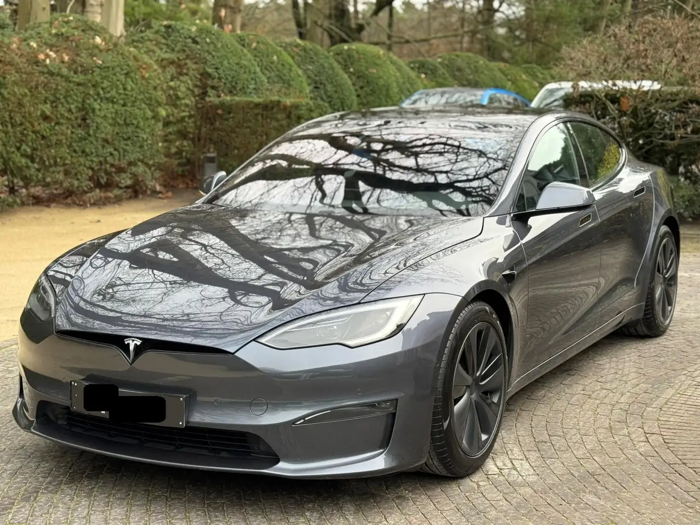Tesla Model S Berline in Grijs tweedehands in Koersel voor € 59.950