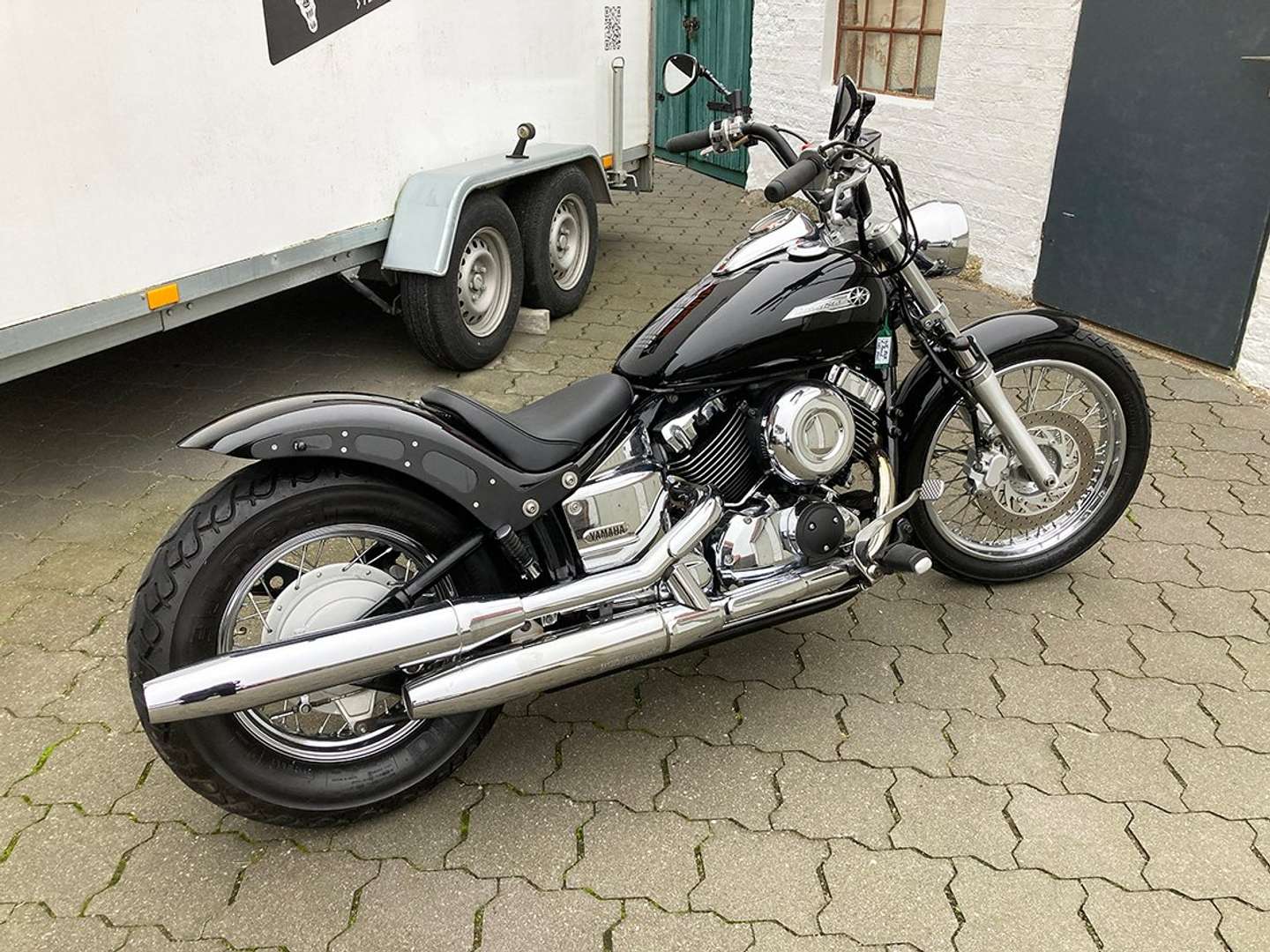 Yamaha XVS 650 Chopper/Cruiser in Schwarz gebraucht in Süsel ...