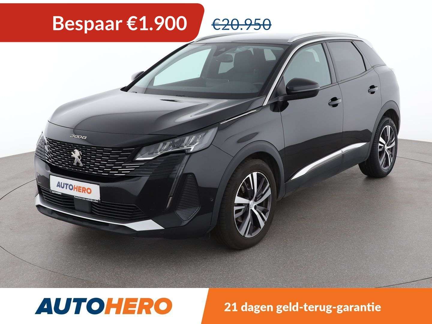 Peugeot 3008 occasion | SUV/Off-Road/Pick-Up | Zwart | in AMSTERDAM ...