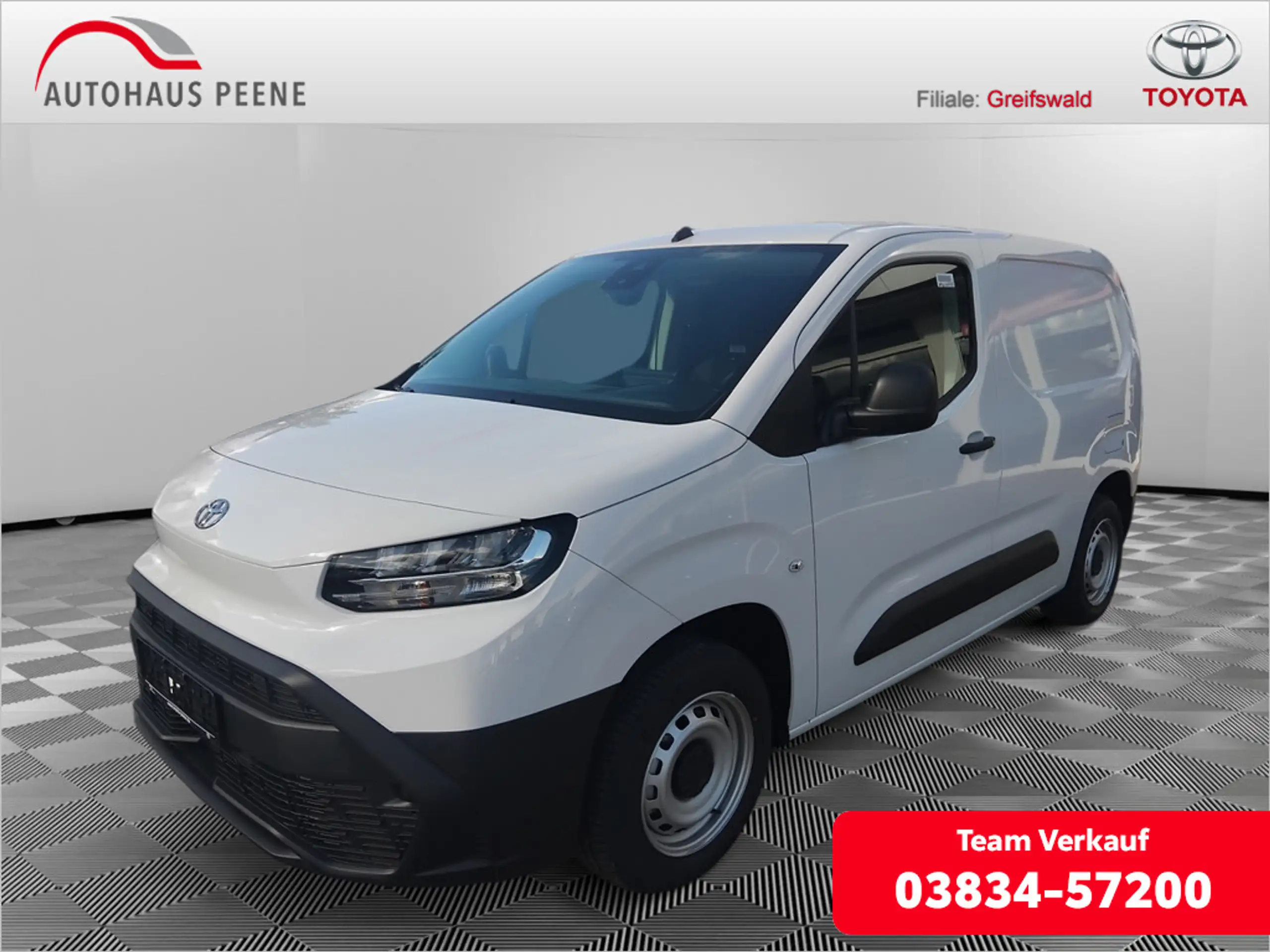 Toyota Proace City 1.5 L1 Meister, 2025, Diesel, Manual – WEBCAR
