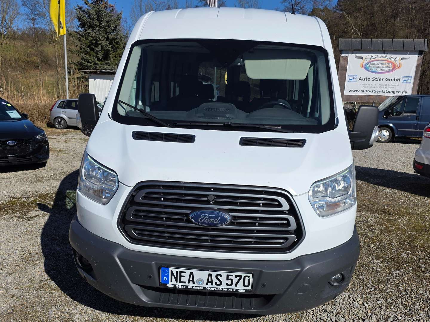 Ford Transit Bus Van/Kleinbus in Weiß gebraucht in Markt Taschendorf ...