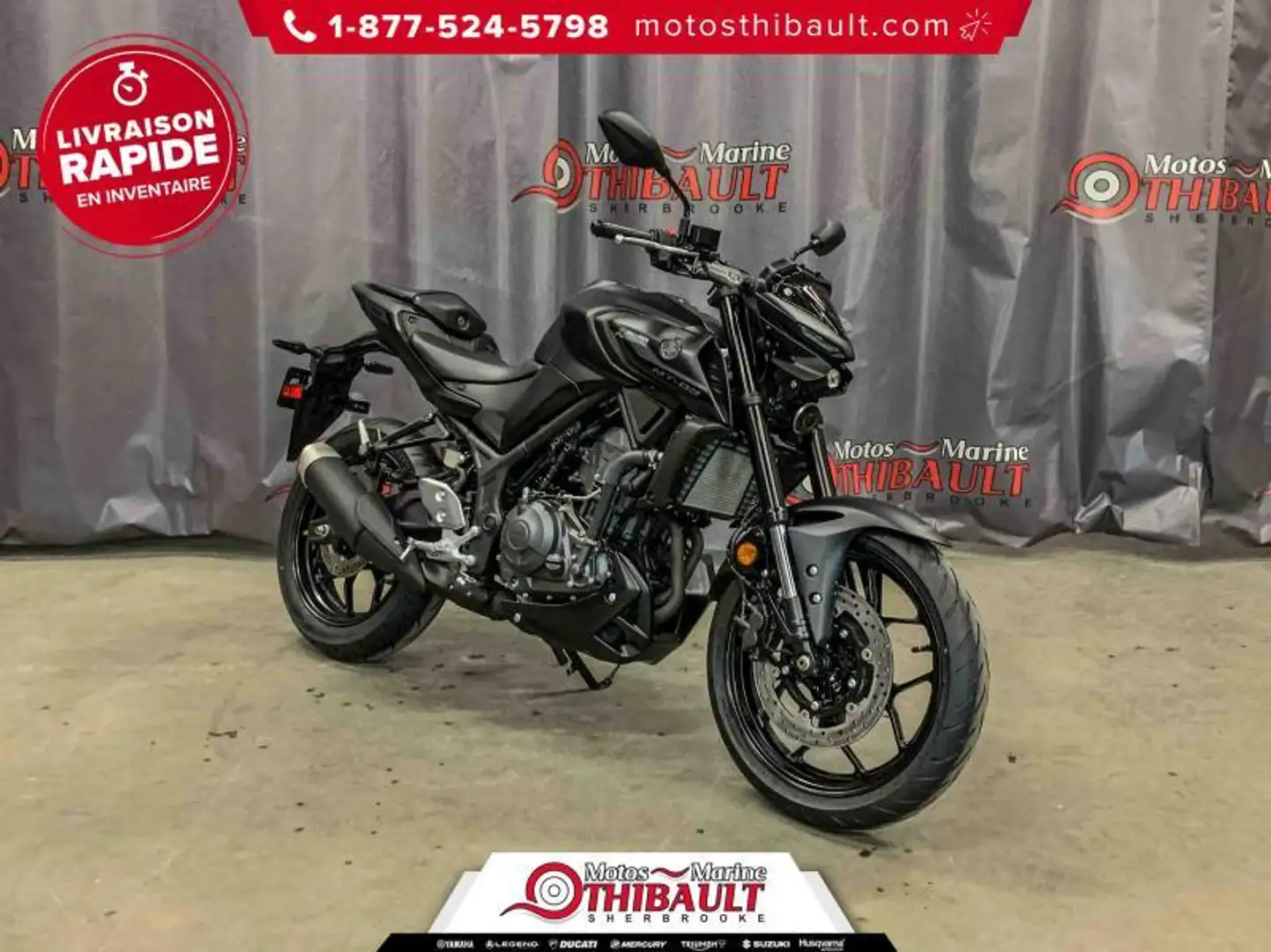 2025 Yamaha MT-03 | $ 5,995 Sport for sale by Motos Thibault Sherbrooke ...
