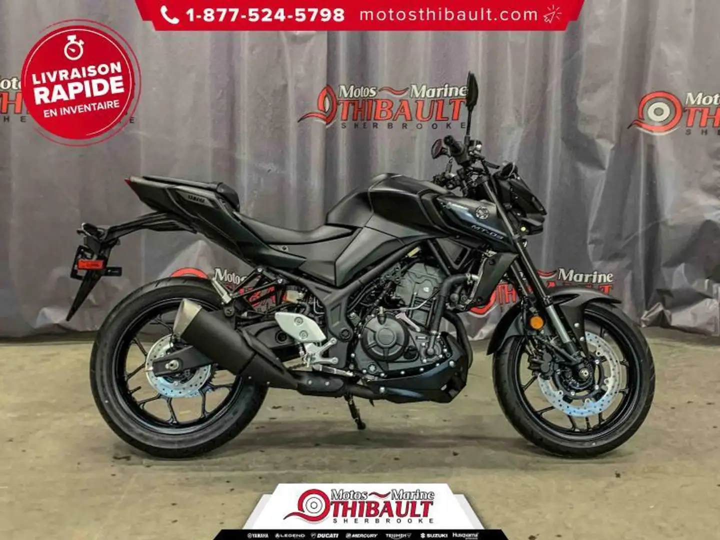 2025 Yamaha MT-03 | $ 5,995 Sport for sale by Motos Thibault Sherbrooke ...
