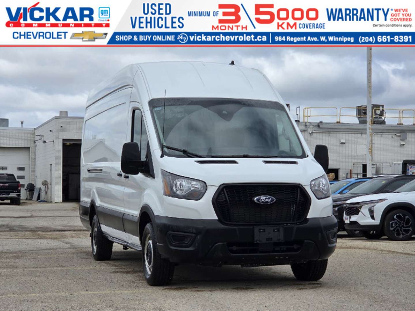 2024 Ford Transit Cargo Van | $ 53,498 | 41,135 km | Gasoline Minivan ...