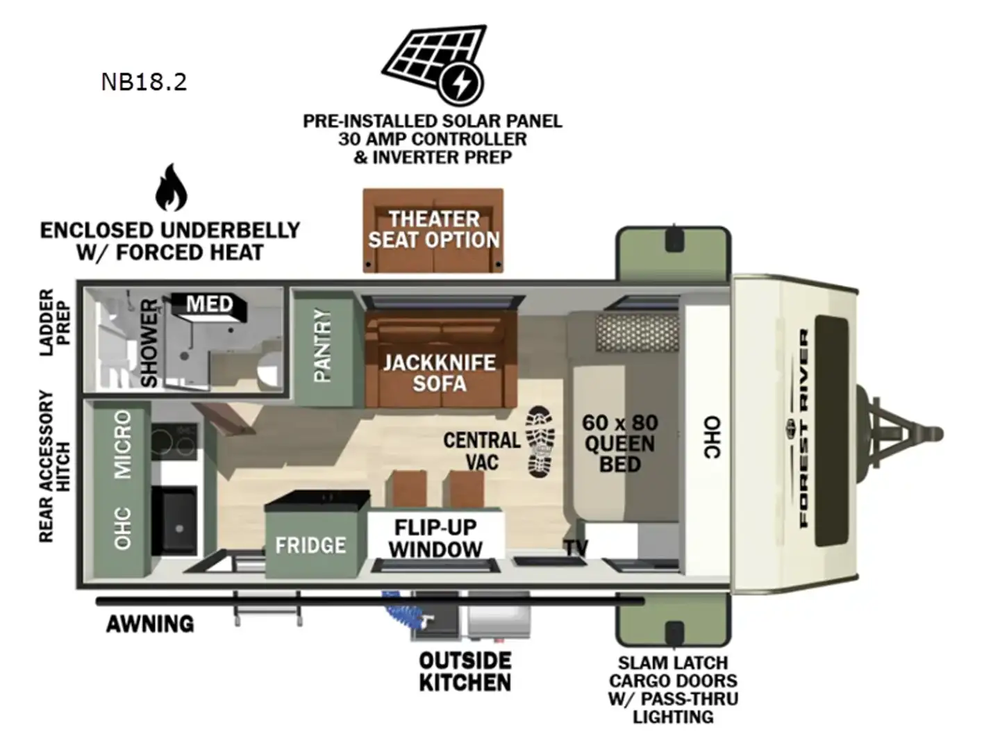2026 Forest River No Boundaries | $ 49,880 Travel Trailer for sale by ...