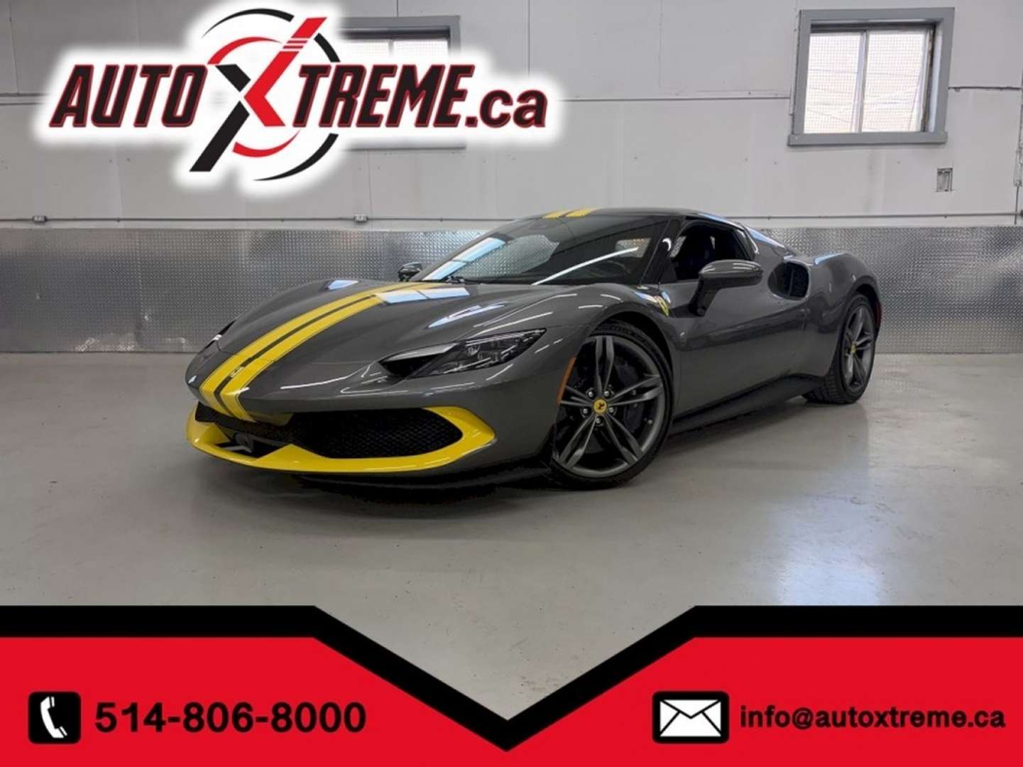 2023 Ferrari 296 GTB | $ 428,963 | 845 km | Gas/Electric Hybrid Coupe ...