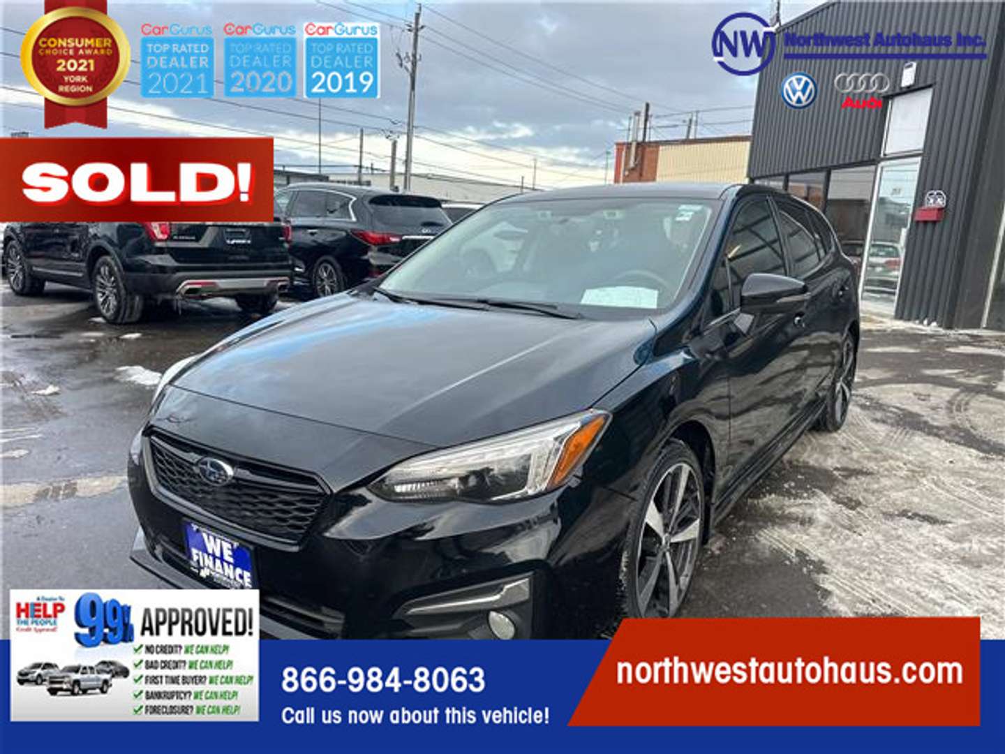 2018 Subaru Impreza | $ 15,998 | 124,000 km | Gasoline Wagon for sale ...