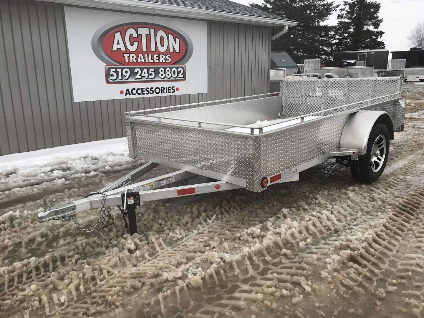 2026 Action Trailers 2026 CANADIAN MENNONITE MADE 6’x10' ALUMINUM ...